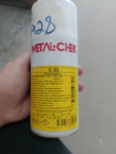 Líquido Removedor E-59 Metal Chek - Aerosol 325gr | Movestock.com