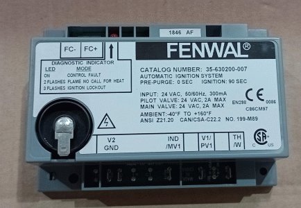 Modulo De Ignicao Fenwal S8600h MIDDLEBY 27161-0005 | Movestock.com