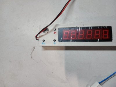 Display 6 Dígitos PickTag 5VDC 30mA Led Vermelho | Movestock.com