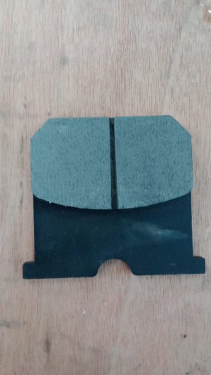 Pastilha de Freio CNH 84252208 para Carregadeiras de rodas Case 115mm x ...